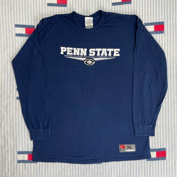 Nike | Shirts | Vintage Nike Penn State Psu Nittany Lions Embroidered ...